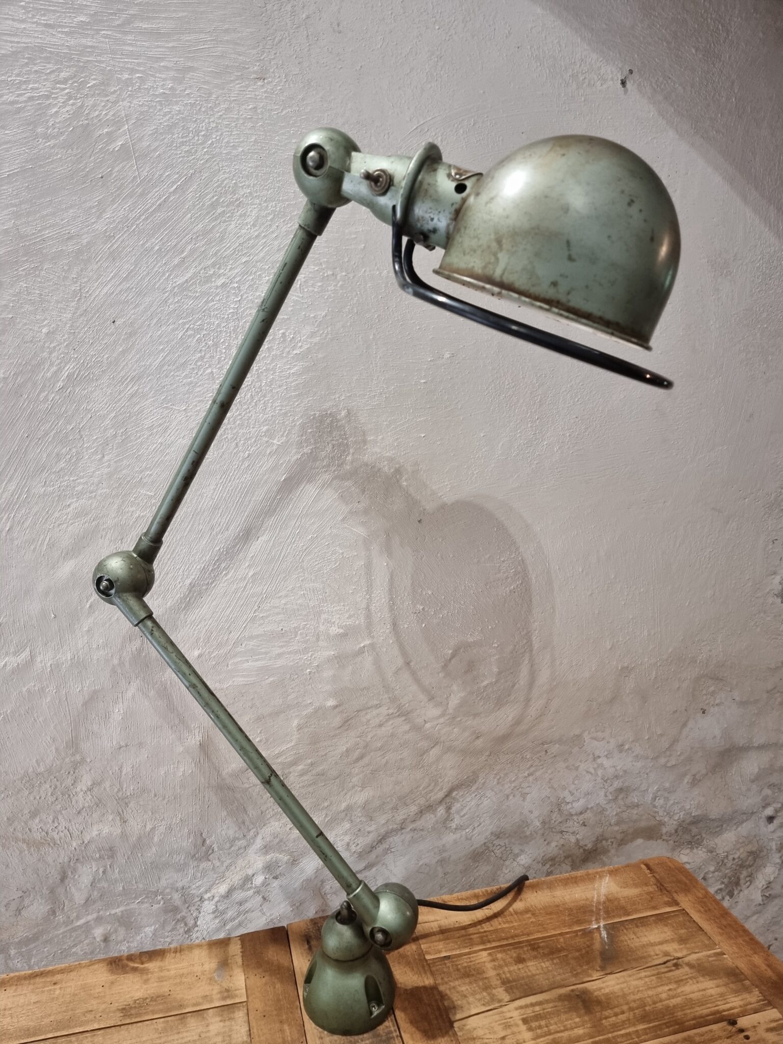 Vintage Jieldé Workshop Lamp – Industrial French Desk Light – Circa ...