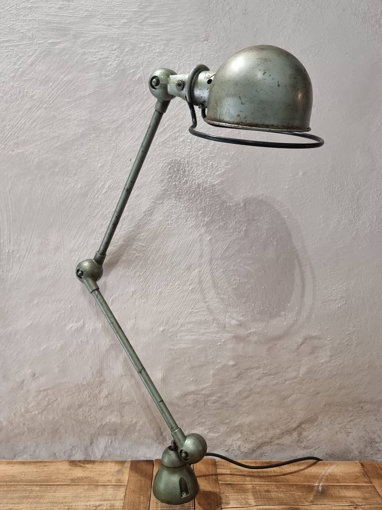 Vintage Jieldé Workshop Lamp – Industrial French Desk Light – Circa ...