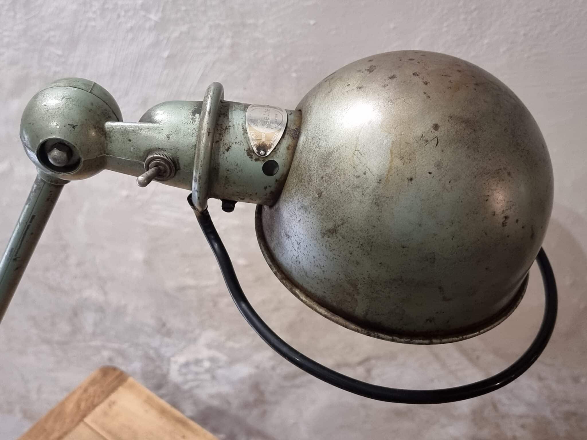 Vintage Jieldé Workshop Lamp – Industrial French Desk Light – Circa ...